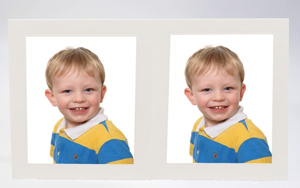 2on 5x4 Timeless Cream Strut Photo Mount